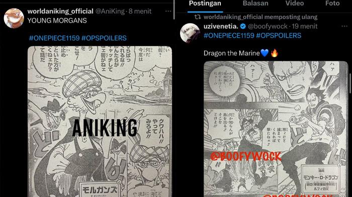 Raw Manga One Piece 1159 Sub Indo: Garling Figarland dan Masa Muda Monkey D. Dragon ...