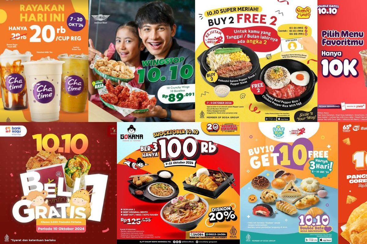 Flash Sale 10.10! Daftar Lengkap Promo Makanan dan Minuman dari JCO ...