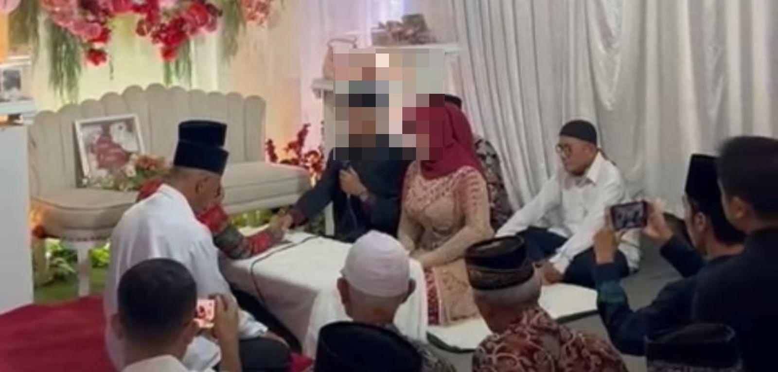 Video Tak Berbusananya Viral, Bu Guru Salsa Melangsungkan Pernikahan di Jember - Tribunmadura.com