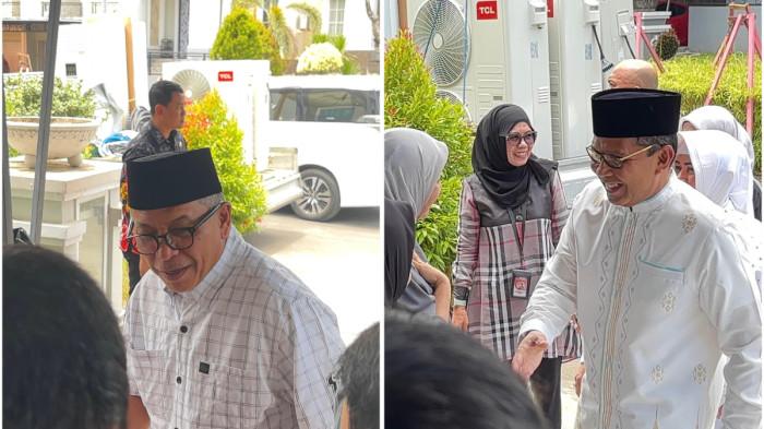 2 Mantan Wali Kota Makassar Melayat ke Rumah Duka Ibunda Fatmawati Rusdi - Tribun-timur.com