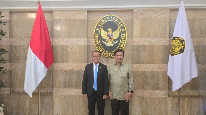 Menteri ESDM Bahlil Lahadalia: Pak Aksa Ini Orang Tua Saya - Tribun ...