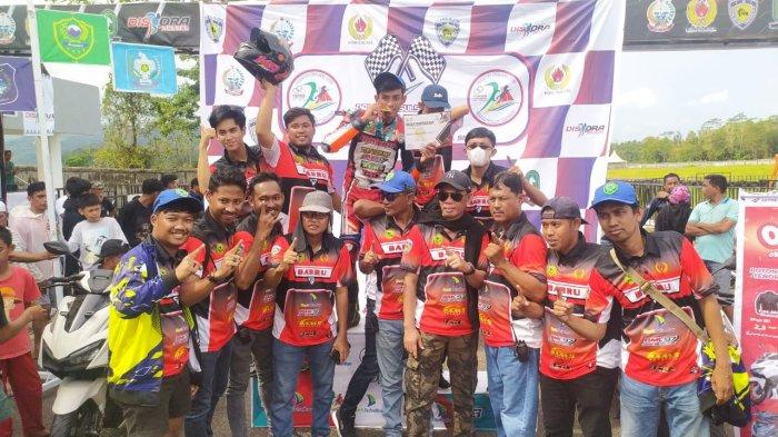 Atlet Balap Motor Asal Barru Raih Medali Emas di Kelas 125cc Porprov ...