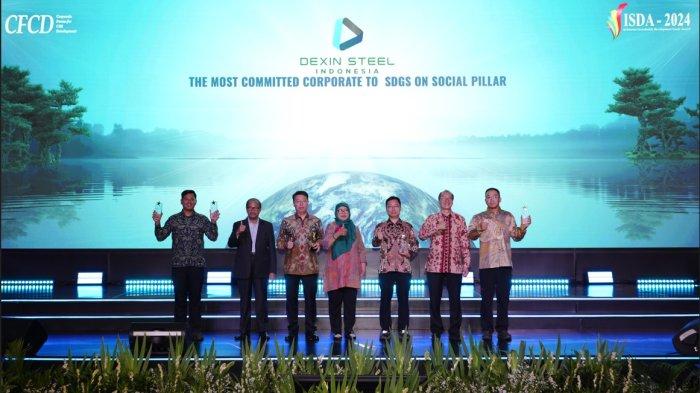 Dukung Pembangunan Berkelanjutan, PT Dexin Steel Indonesia Raih Empat ...