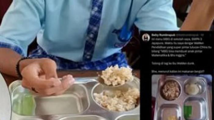 Inilah Menu MBG Papua Jadi Sorotan, Netizen Murka - Tribun-timur.com