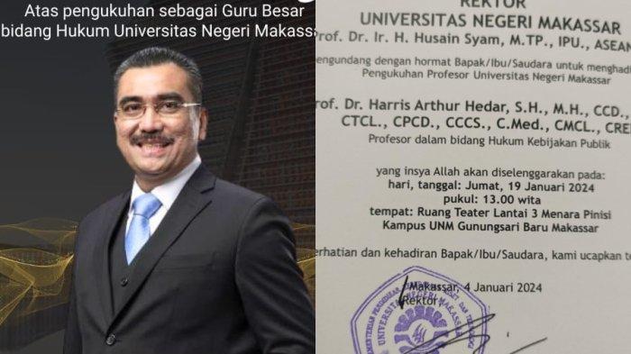 Siapa Harris Arthur Hedar ? Punya 12 Gelar Bakal Dikukuhkan Sebagai ...