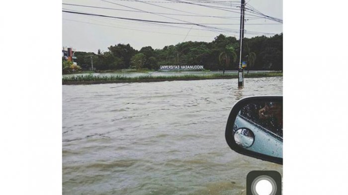 Kenapa Taman Teras Pintu I Kampus Unhas ‘Tenggelam’? Berikut Penjelasan ...