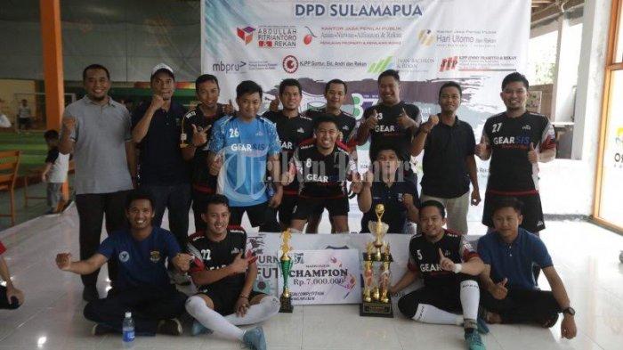 FOTO: KJJP Gear Menangkan Turnamen Futsal DPD MAPPI Sulamapua - Tribun ...