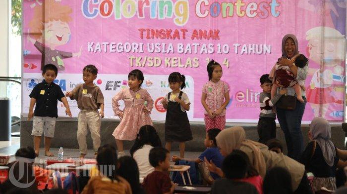 Wujudkan Kreativitas Anak, Eline Project Gelar Lomba Mewarnai - Tribun ...