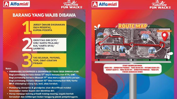 Catat! Ini Jadwal dan Rute Lengkap Alfamidi Family Day Funwalk 2025 di ...