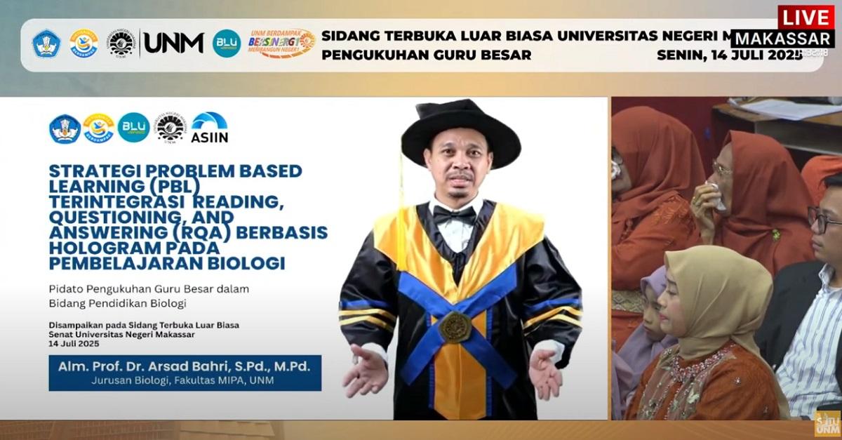 Suasana Haru Ketika Almarhum Prof Arsad Bahri Dikukuhkan sebagai Guru ...