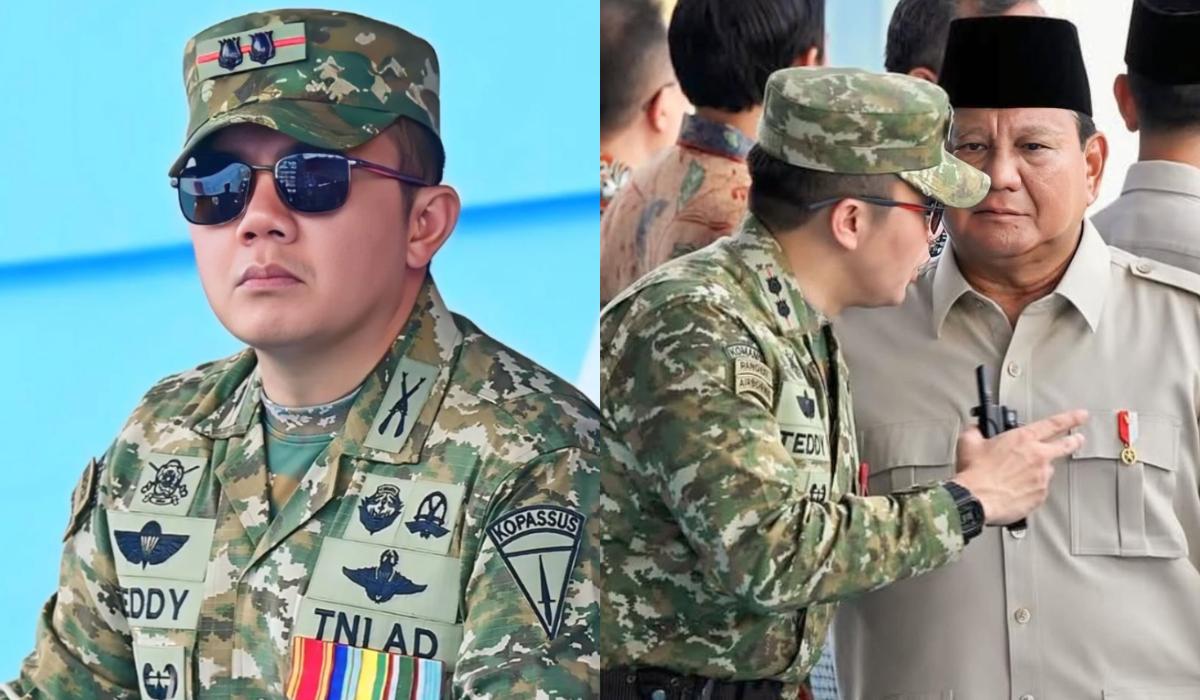 Intip Gaya Letkol Teddy Pakai Loreng Lagi di HUT TNI - Tribun-timur.com