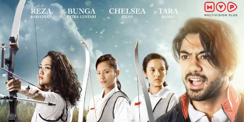Poster Film 3 Srikandi Resmi Dirilis, Kisah Atlet Panahan Indonesia ...