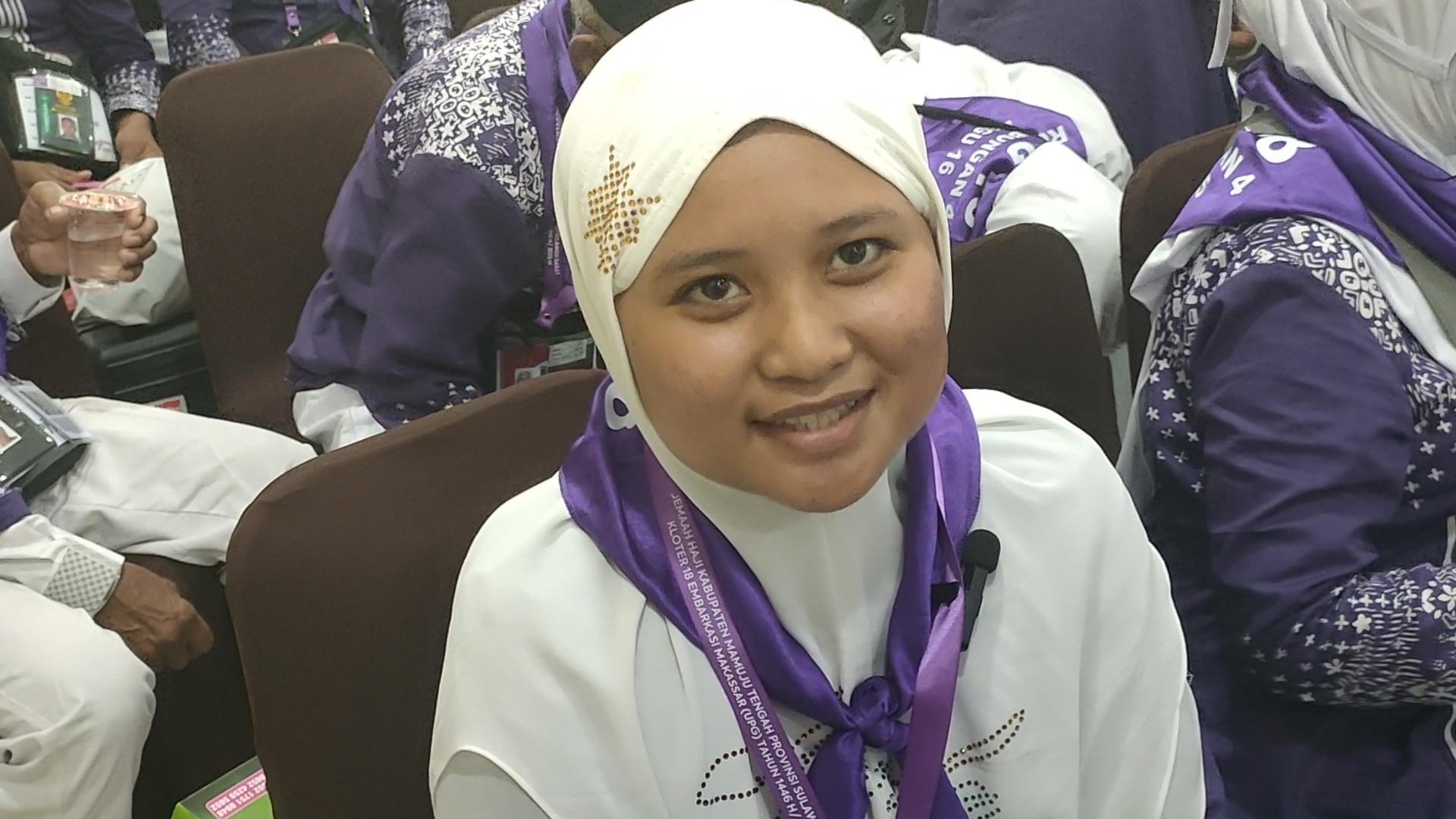 Kisah Haru di Balik Gadis Anggraeni Hardiansyah Naik Haji di Usia 18 Tahun - Tribun-timur.com