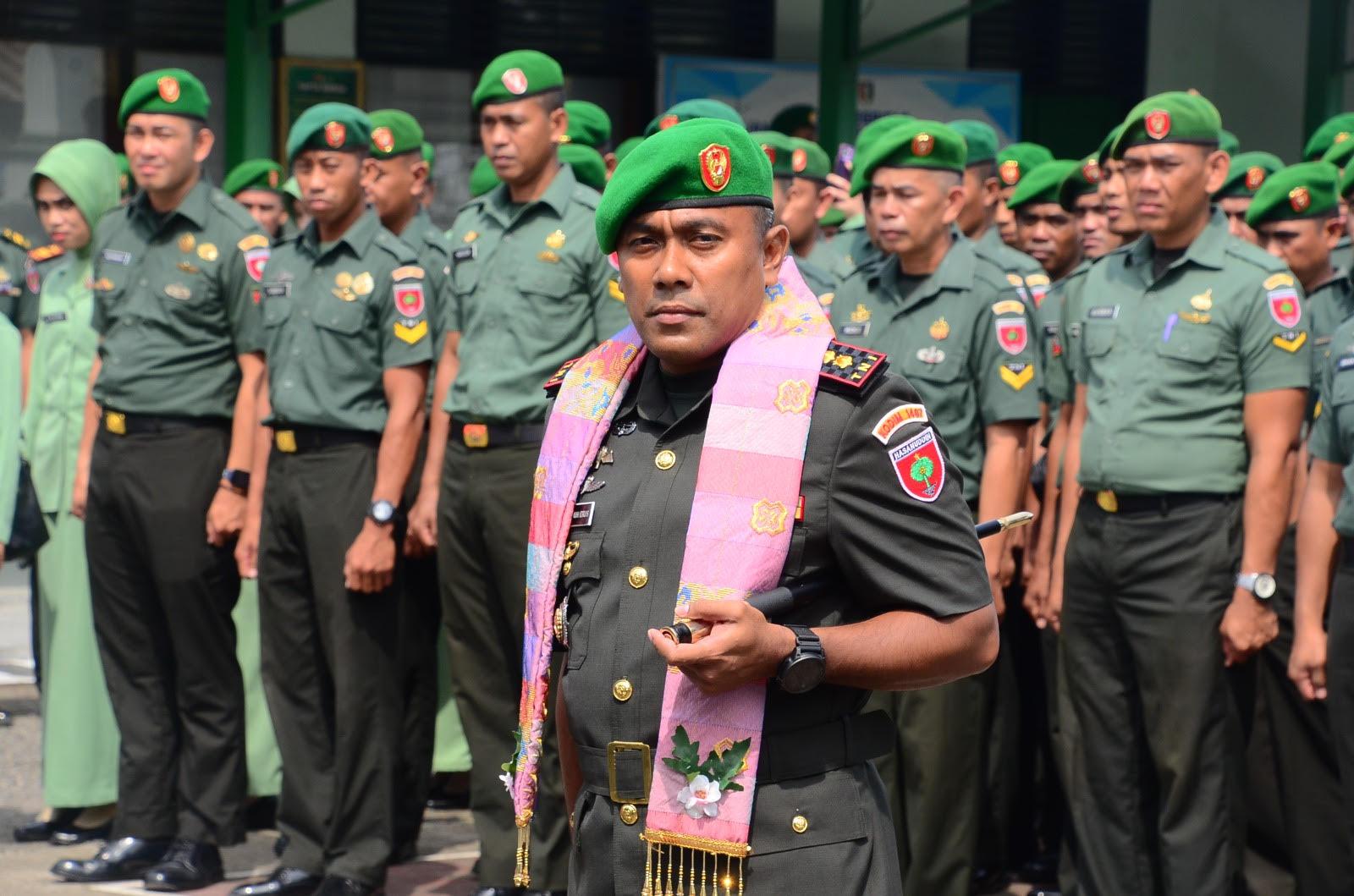 Sosok Dandim 1407 Bone Letkol Inf Laode Muhammad Idrus Pengganti Rizqi ...