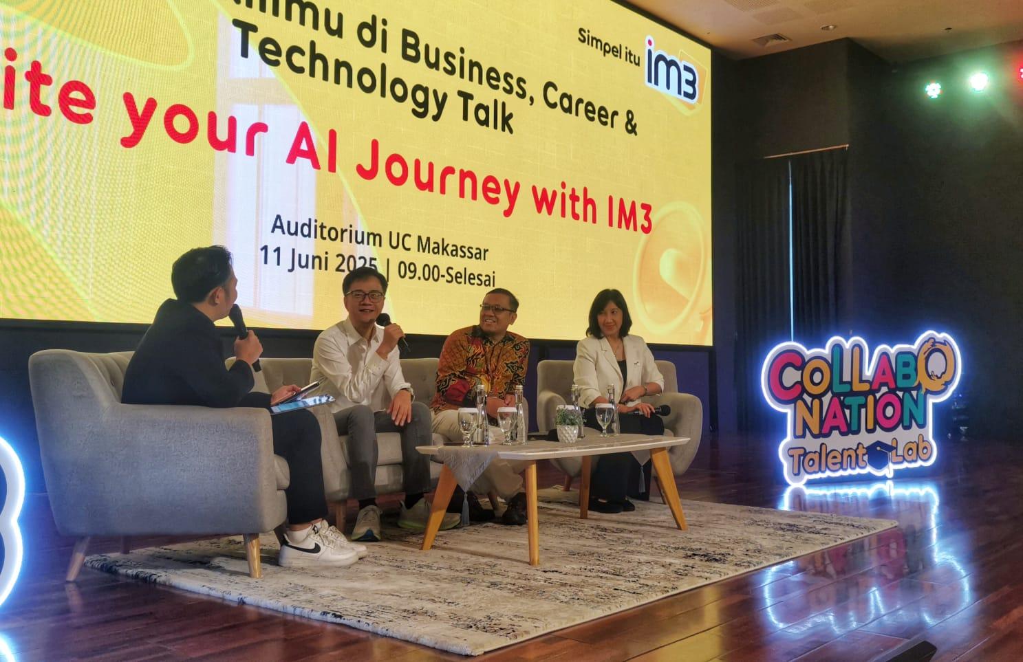Indosat dan Wadhwani Foundation Luncurkan Collabonation Talent Lab di UC Makassar - Tribun-timur.com