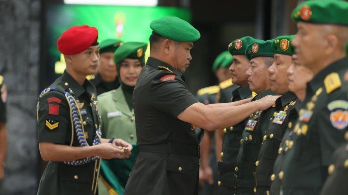 Deretan 5 Pejabat Baru TNI AD Resmi Dilantik KSAD Jenderal Maruli ...