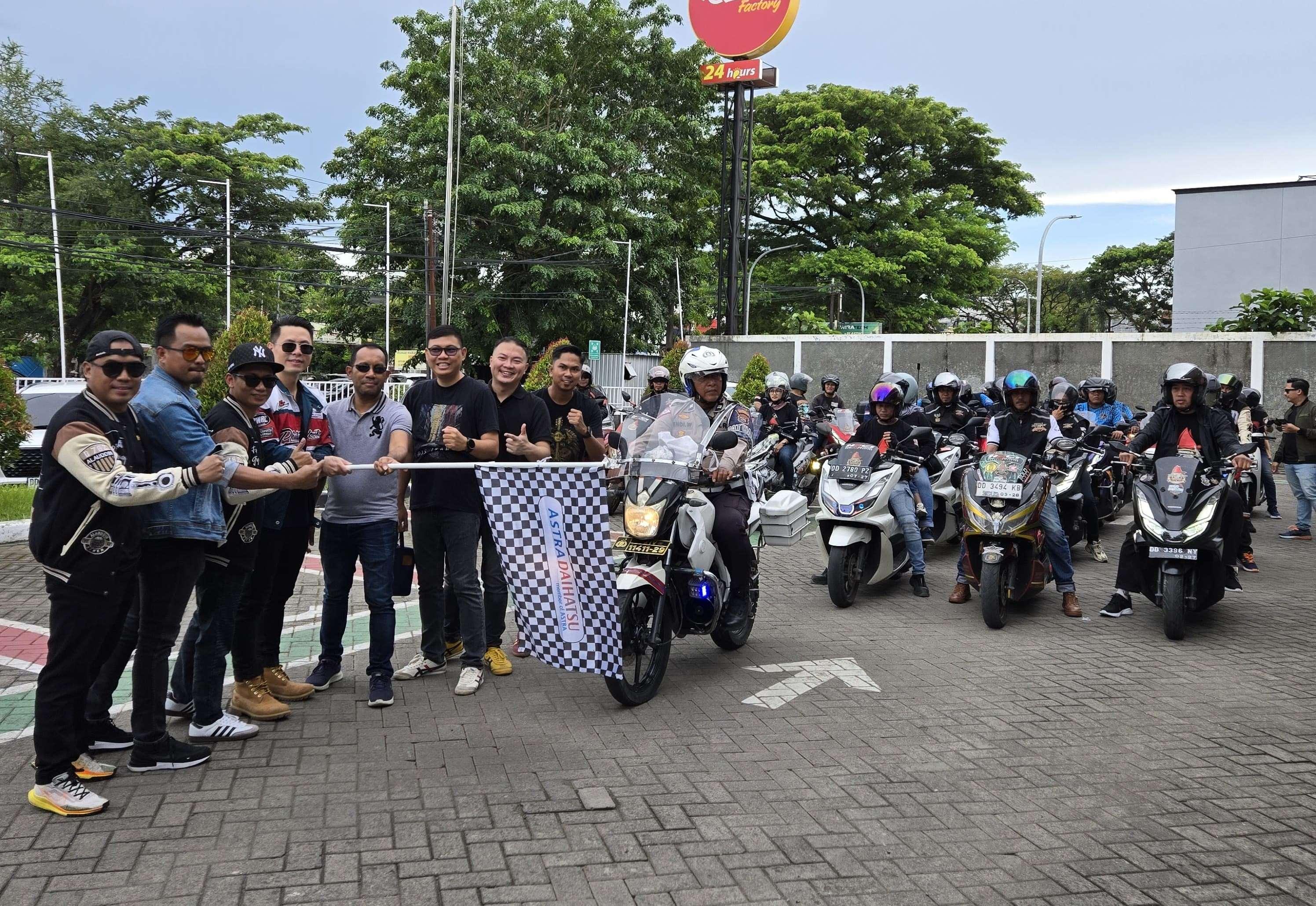 Daihatsu Gandeng Empat Komunitas Motor Honda di Makassar dalam Kopdar ...