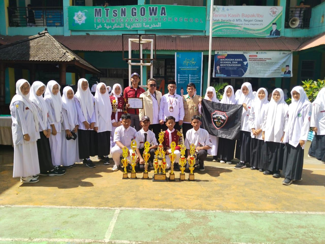 Paskibra MTsN Gowa Juara 2 Even Patonro Maka Rua 2025 - Tribun-timur.com