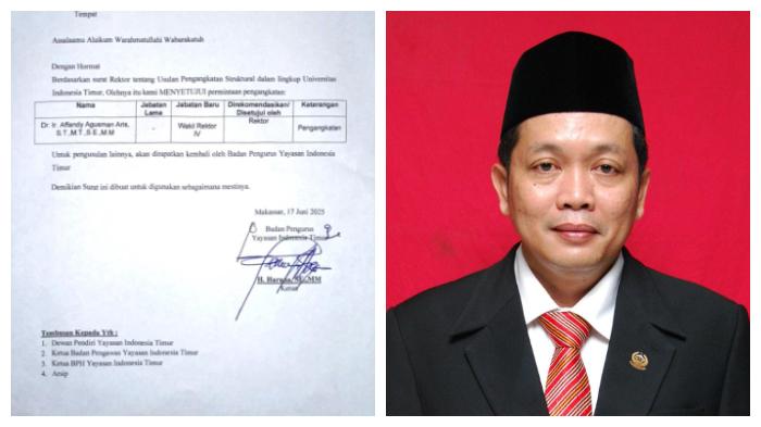 Dr Affandy Agusman Aris Diangkat Jadi Wakil Rektor IV UIT, Siap Genjot ...