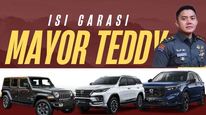 Isi Garasi Mayor Teddy Mobil Jeep, Fortuner dan CRV, Punya Harta Rp15 ...