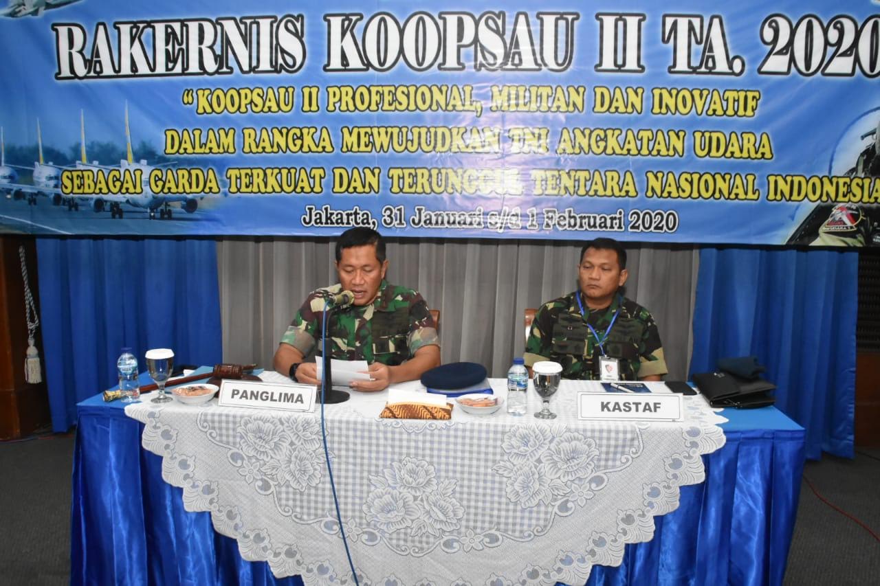 Marsda TNI Donny Ermawan Buka Rakernis Koopsau II Tahun 2020 - Tribun ...