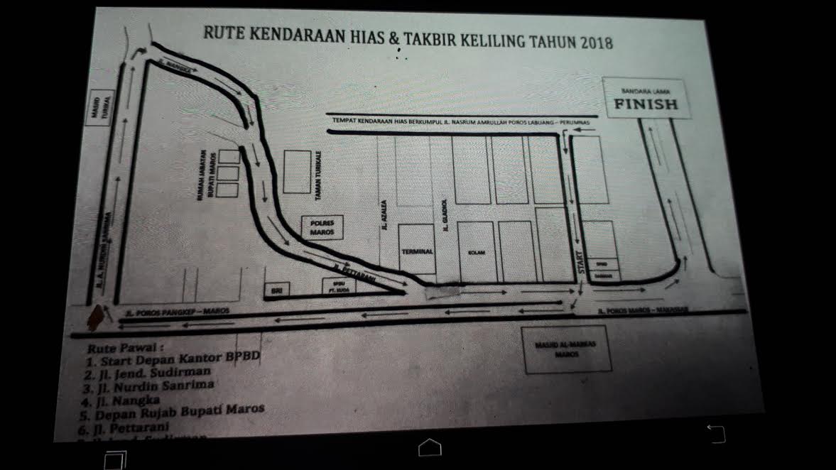 Pemkab Maros Gelar Pawai Takbiran, Berikut Rutenya - Tribun-timur.com