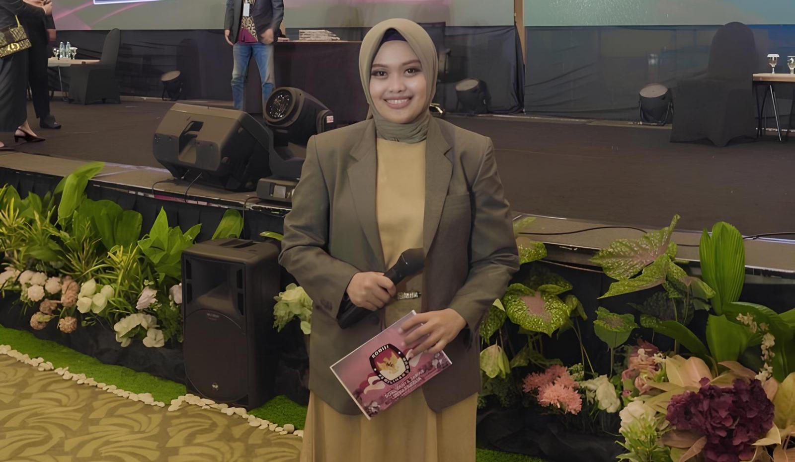 Sosok Salmiah Jufri, Perempuan Pinrang Tembus Final Lomba MC Nasional - Tribun-timur.com