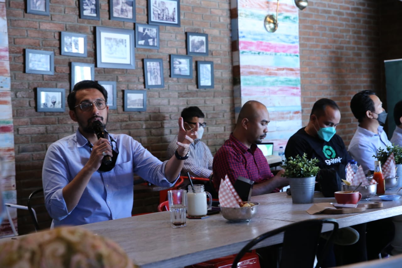 Michael Reza Say Halal Bihalal dengan Pimpinan Media di Makassar, Bahas ...