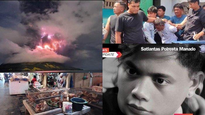 5 Berita Populer Sulawesi Utara Hari ini: Gunung Ruang Meletus Lagi Hingga Kans PDIP di Pilgub ...