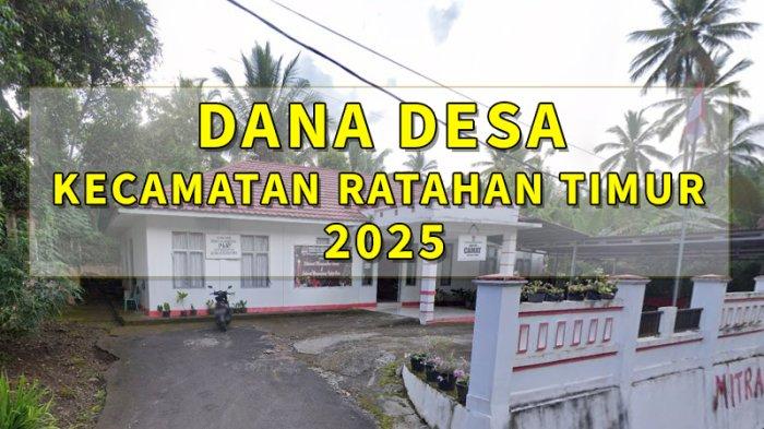 Daftar 10 Desa di Kecamatan Ratahan Timur Minahasa Tenggara Penerima ...
