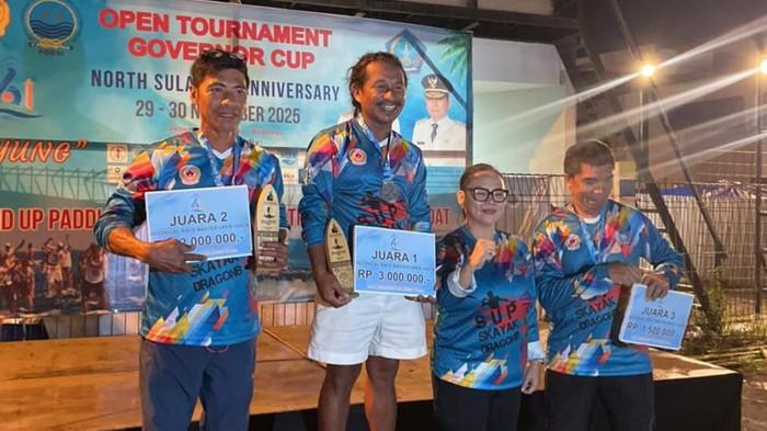 Elrit Kansil Juara Stand Up Paddle Kejuaraan Dayung Piala Gubernur ...