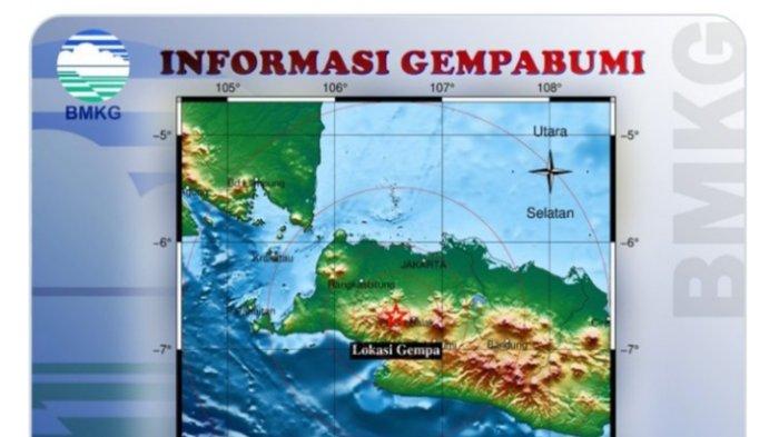 Gempa Jabar Pagi ini Kamis 22 Februari 2024, Berikut Info dari BMKG Soal Lokasi dan Magnitudonya ...