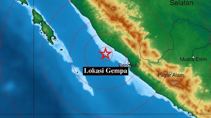Gempa Bumi di Bengkulu Rabu 17 September 2025, Info BMKG Titik dan Magnitudonya - Tribunmanado.co.id