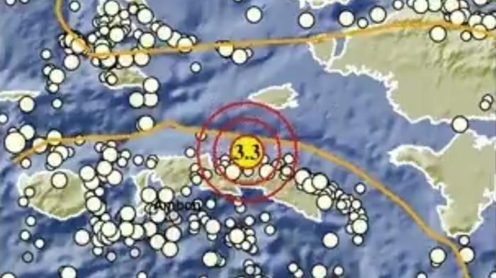 Gempa Bumi di Maluku Minggu 28 September 2025, Info BMKG Titik dan Magnitudonya - Tribunmanado.co.id