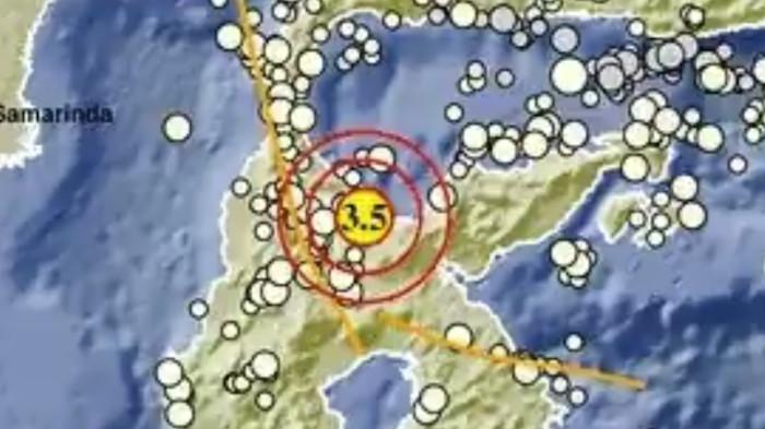 Gempa Bumi di Sulawesi Tengah Kamis 28 Agustus 2025, Info BMKG Titik dan Magnitudonya ...