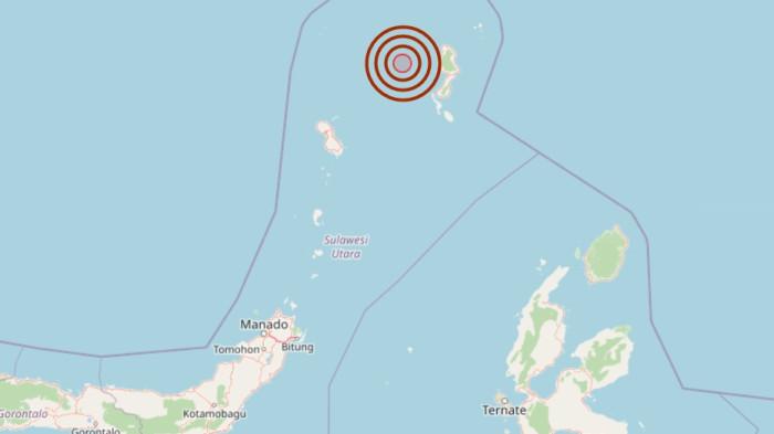 Gempa Bumi di Sulut Siang Ini Selasa 16 September 2025, Info BMKG Titik dan Magnitudonya ...