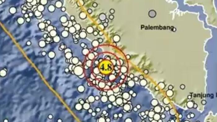 Gempa Bumi di Bengkulu Minggu 10 Agustus 2025, Info BMKG Magnitudo 4,8 - Halaman all ...