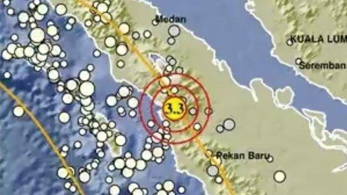 Gempa Bumi Terkini Minggu 9 Maret 2025, Info BMKG Baru Saja Terjadi di Darat Sumut ...