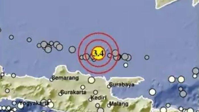 Gempa Bumi Malam Ini Jumat 22 Maret 2024, Info BMKG Terjadi Lagi di Tuban Jawa Timur ...