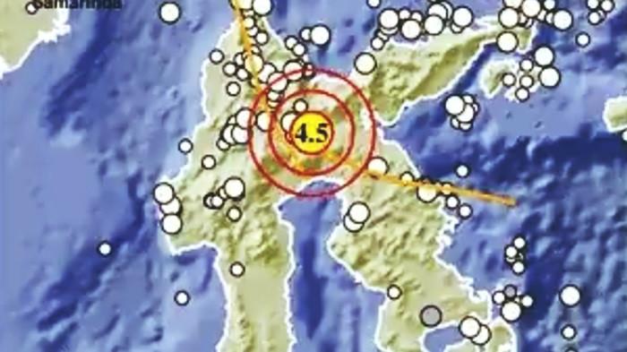 Gempa Terkini Guncang Sulawesi Tengah Sore Ini Rabu 8 Oktober 2025, Info BMKG Magnitudonya ...