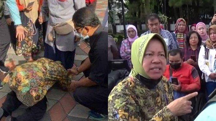 Mensos Risma Sujud di Kaki Seorang Guru, Disebut Pencitraan karena ...