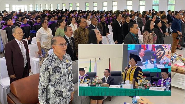 Wisuda IAKN Manado, 261 Wisudawan Resmi Sandang Gelar Akademik - Tribunmanado.co.id