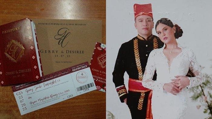 Undangan Syukur Pernikahan Putri Bupati Minahasa, Mewah dengan Konsep ...