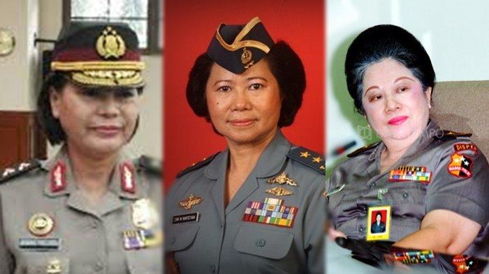 Deretan Jenderal Wanita Hebat Milik TNI/Polri, dari Christina Rantetana hingga Basaria Panjaitan ...