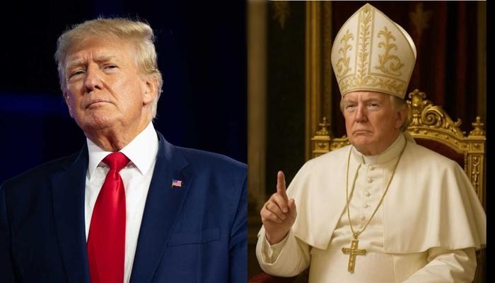 Donald Trump Tuai Kecaman Usai Unggah Foto AI Bergaya Paus di Tengah ...