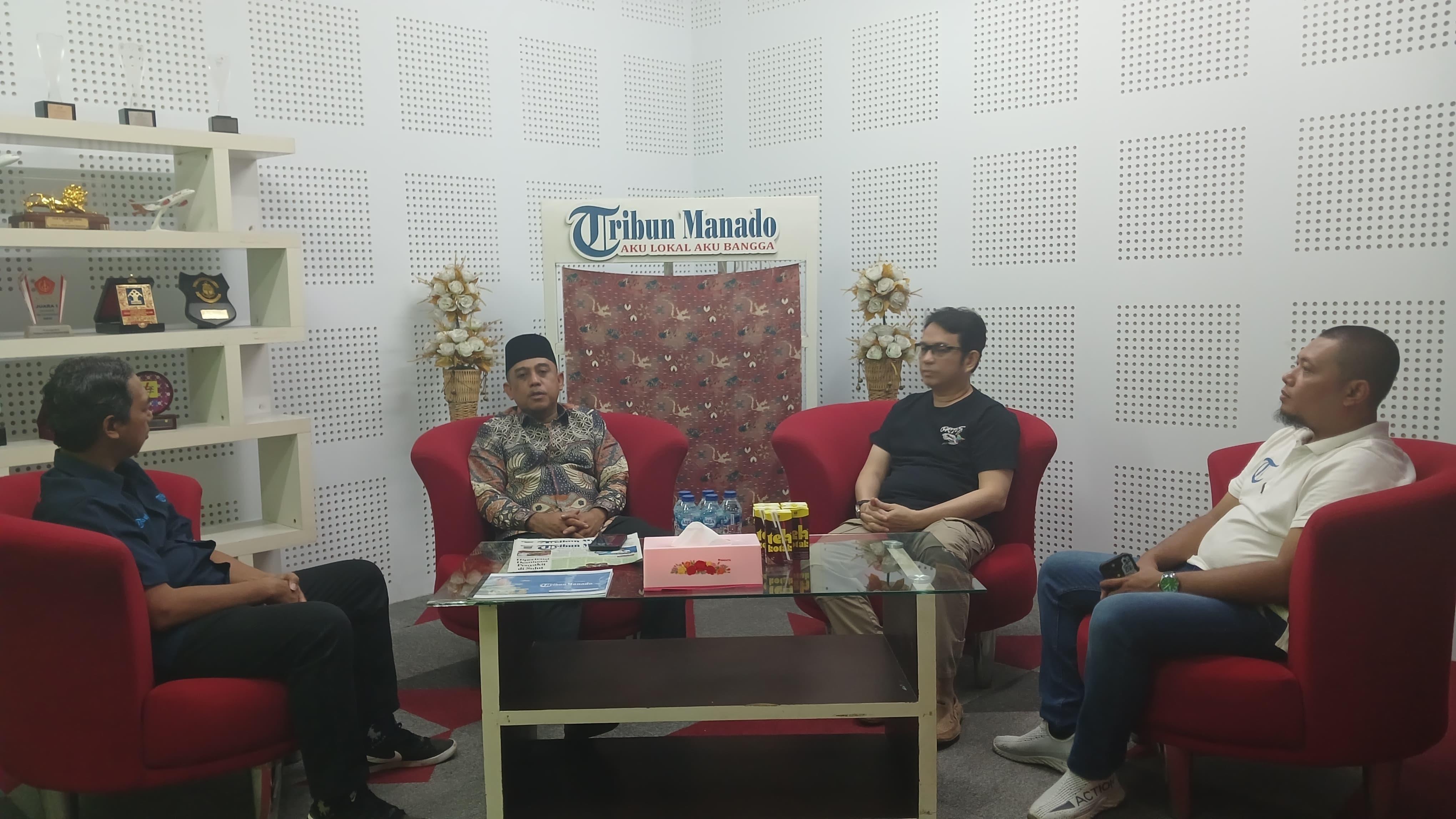 Bupati Bolmong Yusra Alhabsyi Kunjungi Kantor Tribun Manado ...