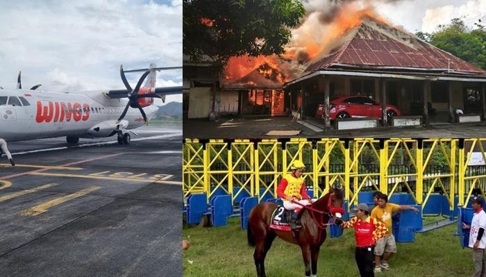 3 Berita Heboh di Manado: Penyebab Aula Idaman Terbakar, Kondisi Terkini Joki Kuda Milord ...