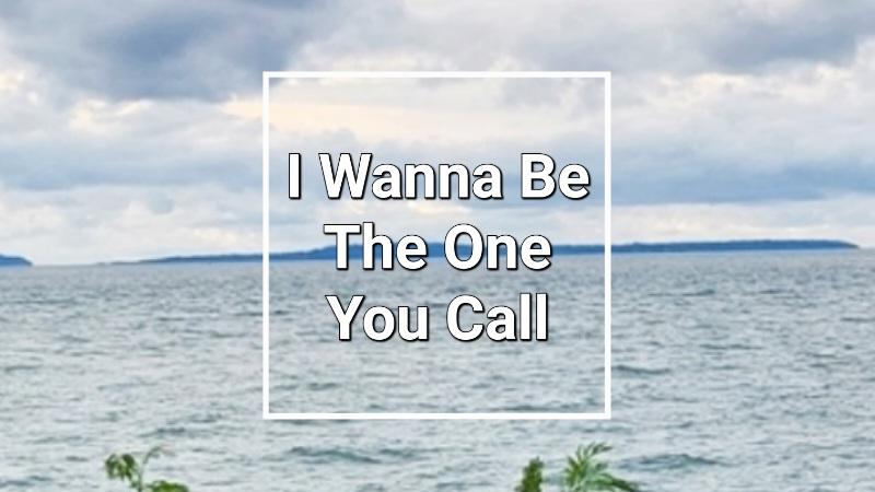 Lirik Lagu I Wanna Be The One You Call – Benson Boone - Tribunmanado.co.id