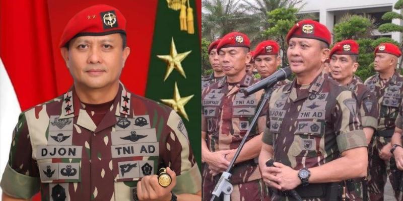 Profil Mayjen Djon Afriandi, Bakal Dilantik Jadi Panglima Kopassus TNI AD Besok - Tribunmanado.co.id