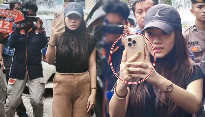 Penampilan Stefani Goni Saat Rekonstruksi Kasus Pembunuhan Joel Tanos ...